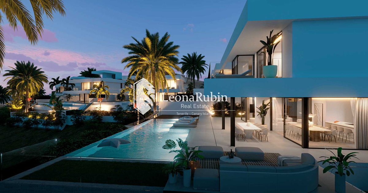 Aqua Eight moderne Luxus-Stadtvillen Los Cristianos - LeonaRubin